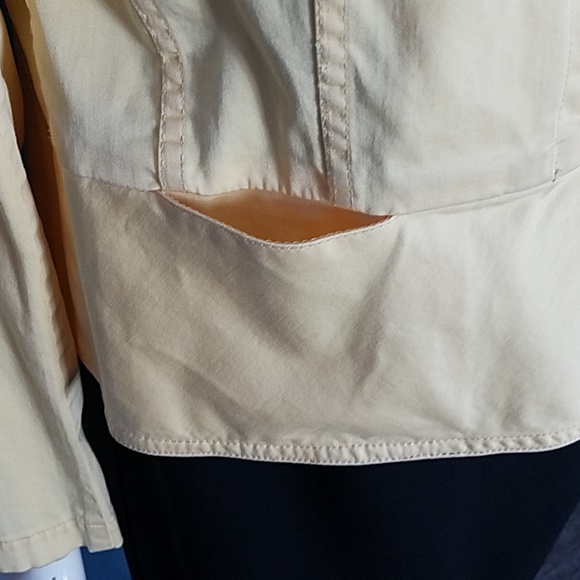 Talbots | Jackets & Coats | Talbots Yellow Stretch Jacket Flared 4 ...